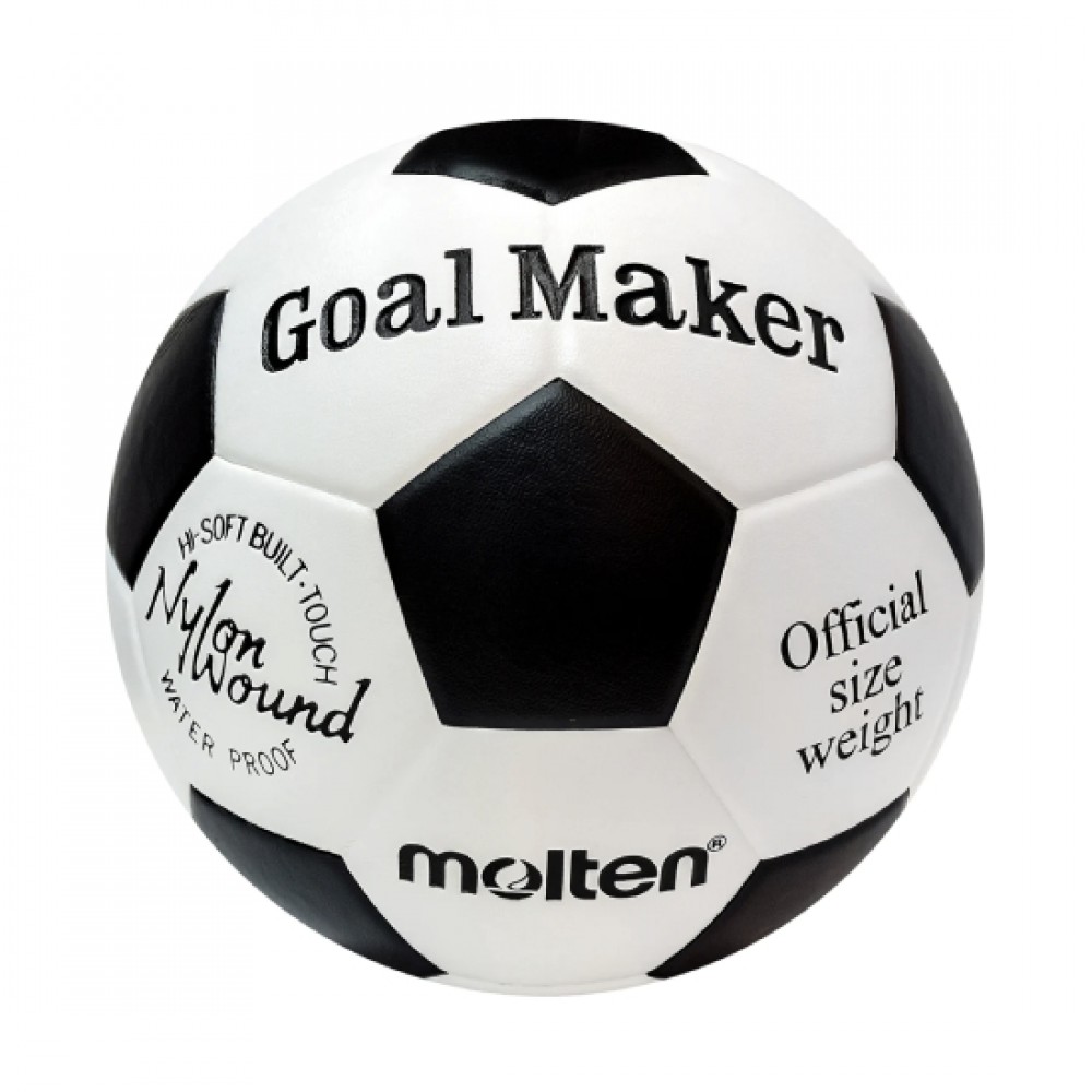 Balón de Fútbol Molten Goal Maker Tamaño 5 | Blanco y Negro